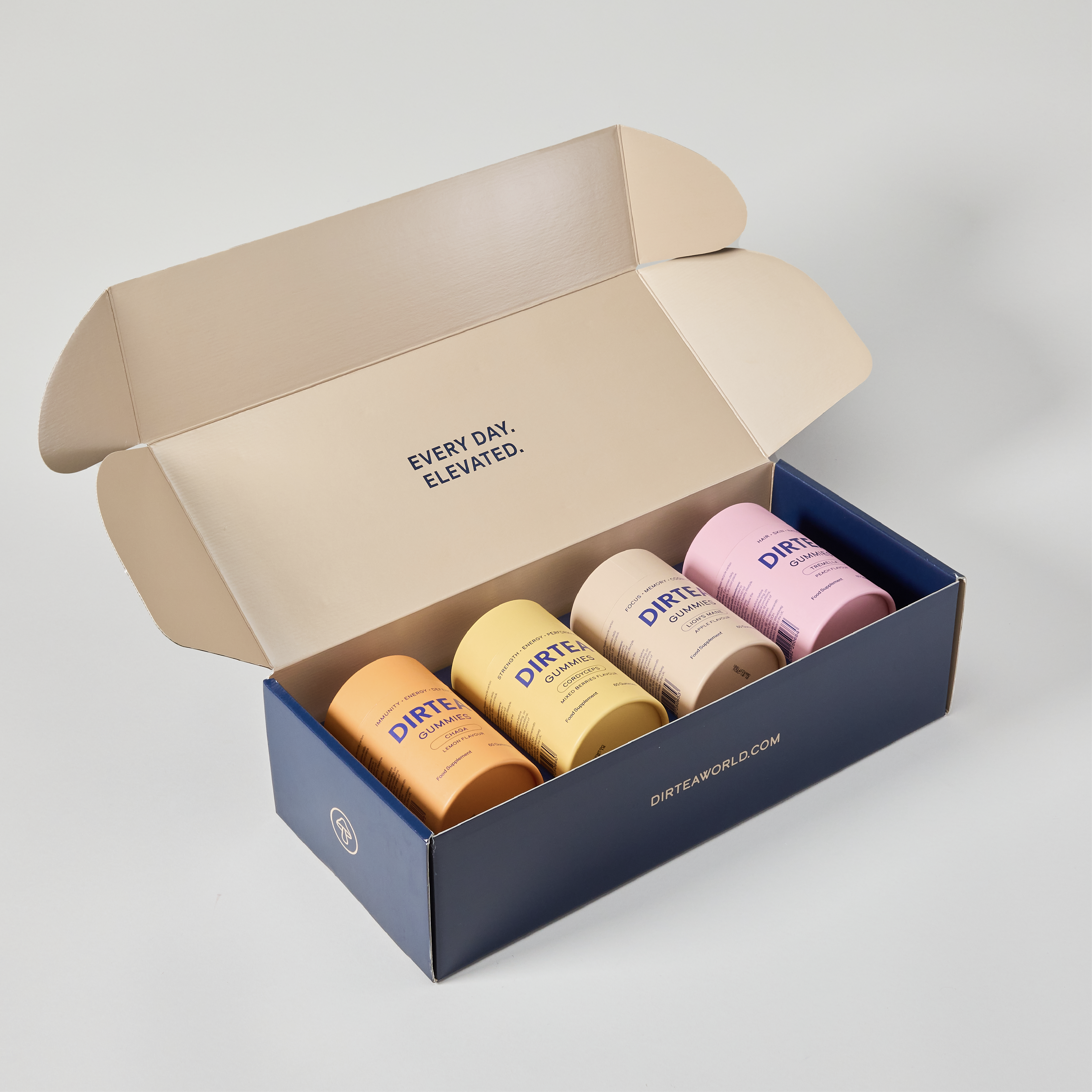 DIRTEA Mushroom Coffee with Lion’s Mane & Pure Powders for Focus