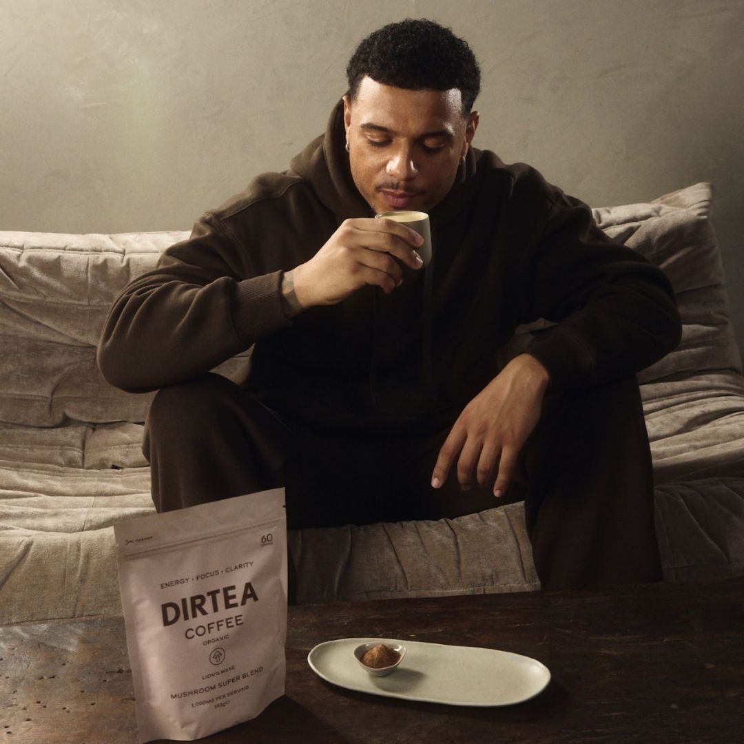 DIRTEA Mushroom Coffee | Focus & Immunity with Lion’s Mane Coffee